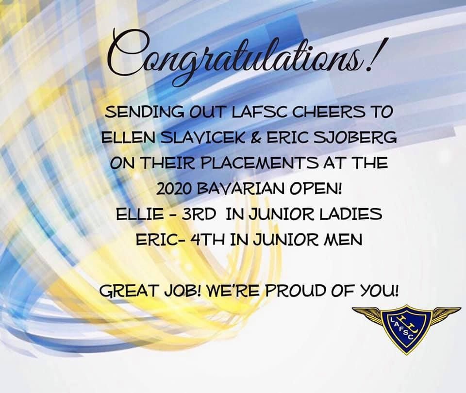 Congratulations to Ellie Slavicek & Eric Sjoberg!