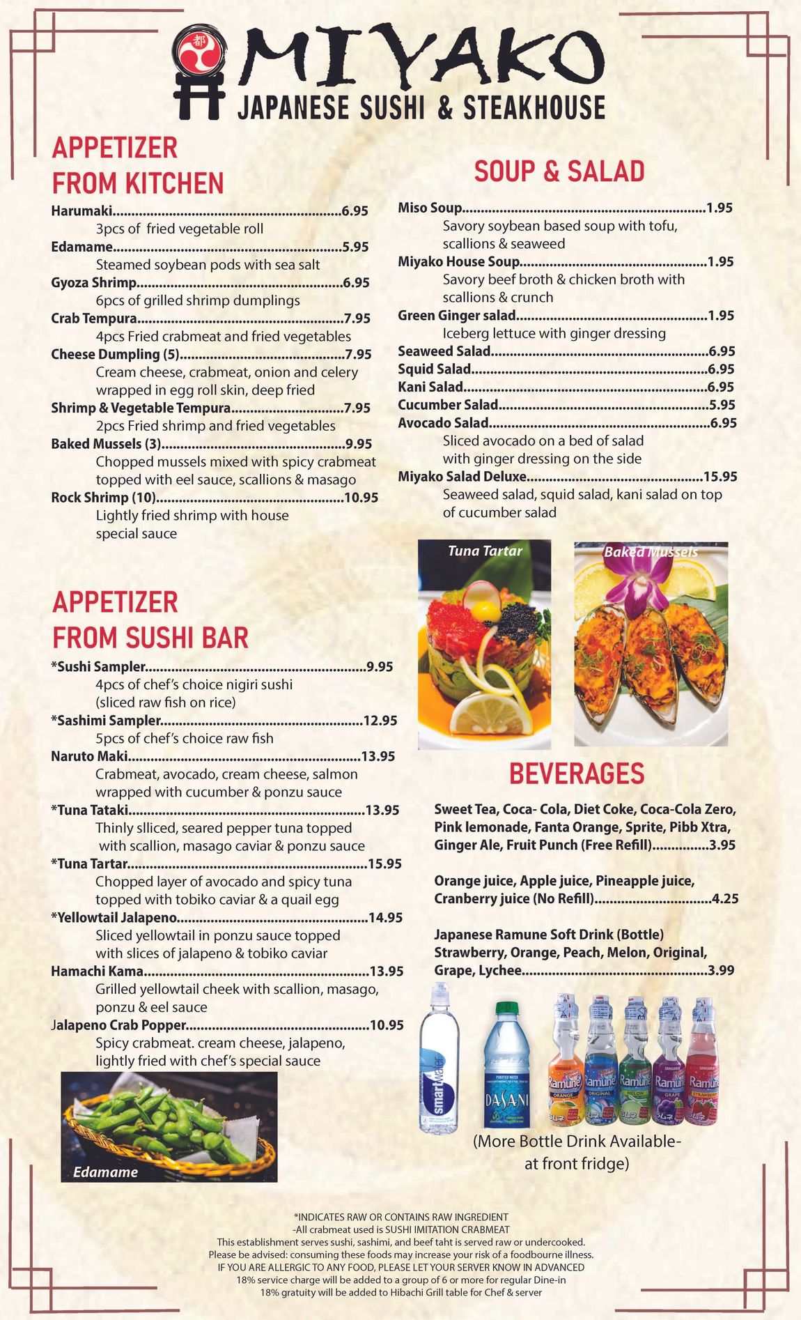 MIYAKO HIBACHI SUSHI & STEAK HOUSE