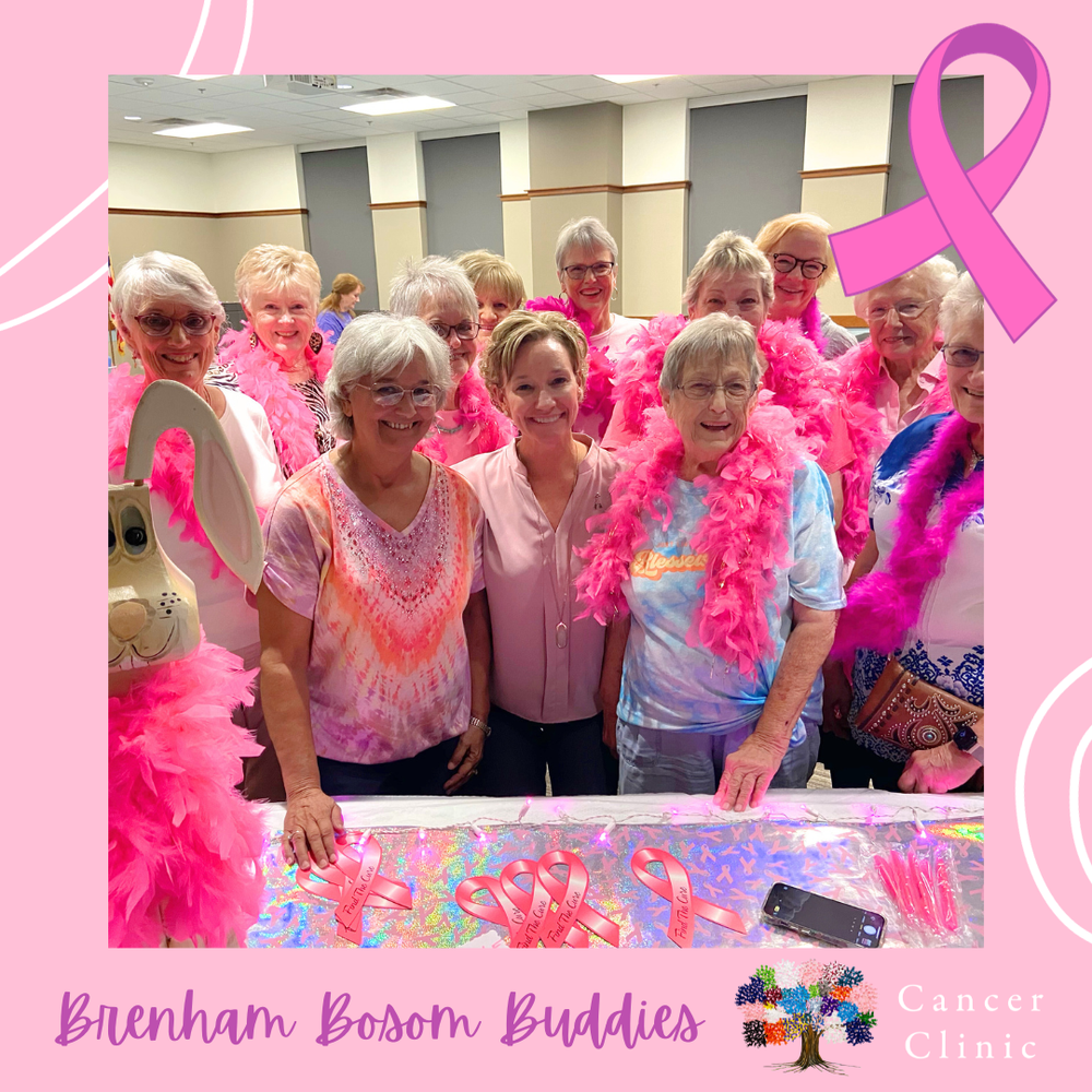 Dr. Fleener Guest Speaker at Brenham Bosom Buddies