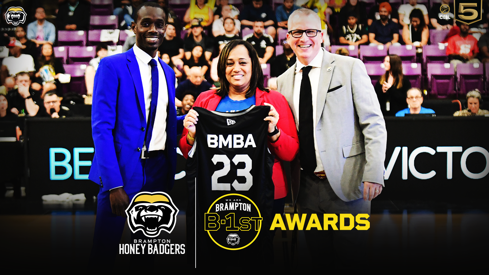 BRAMPTON HONEY BADGERS INTRODUCE THE “B-1ST AWARDS” TO HIGHLIGHT ...