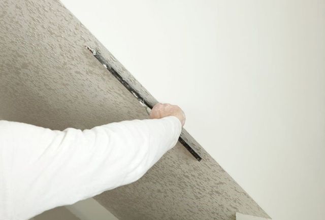 Knock Down Ceiling Texture How To Apply Knock Down Wall Texture (DIY)