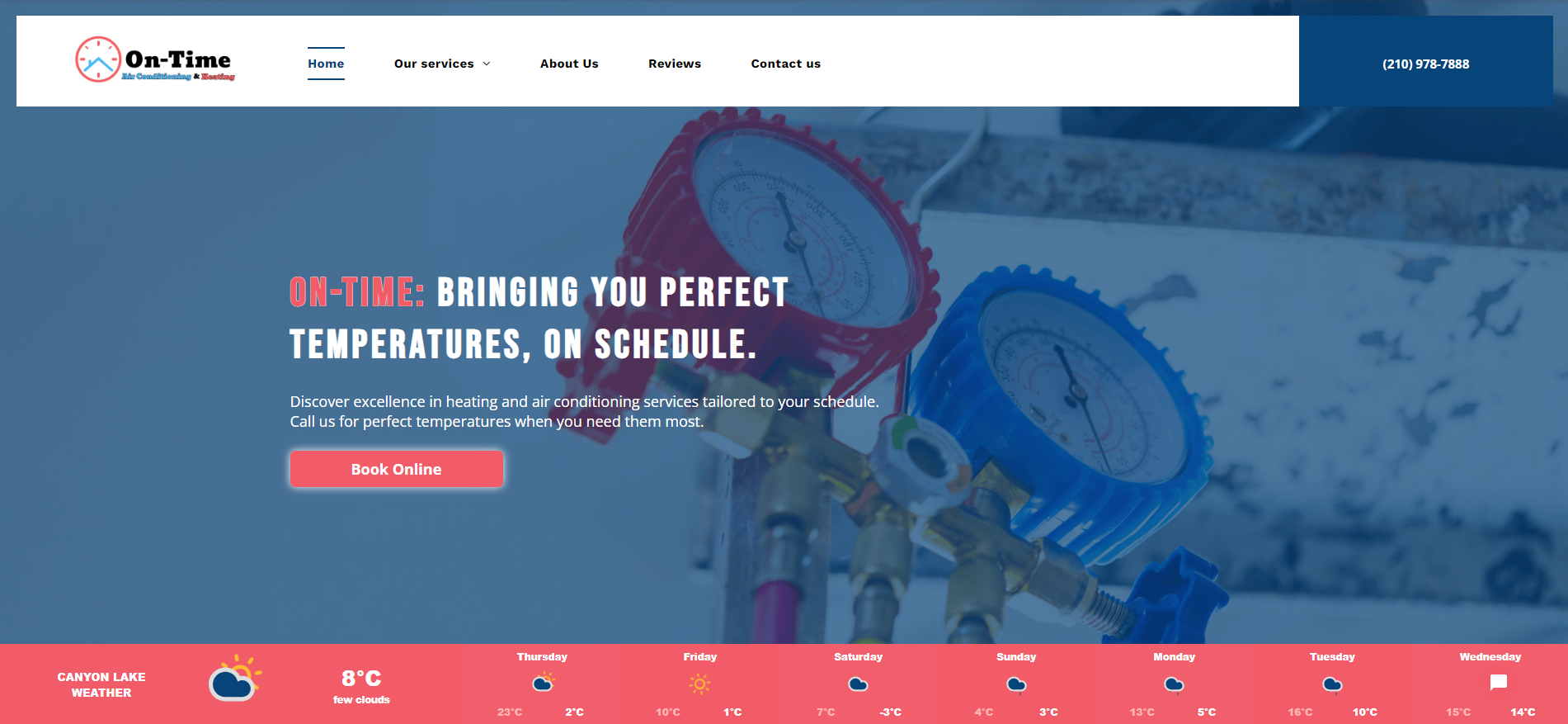 On-Time Air Conditioning & Heating - Comfort is Priority