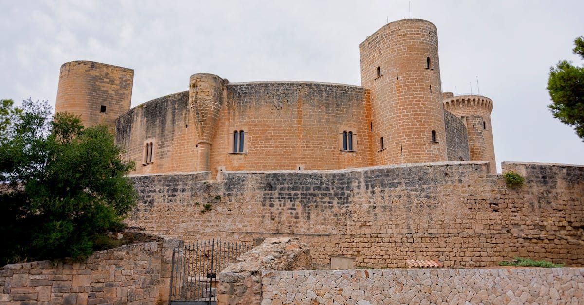 Castillo Bellver. El castillo más grande de Mallorca.