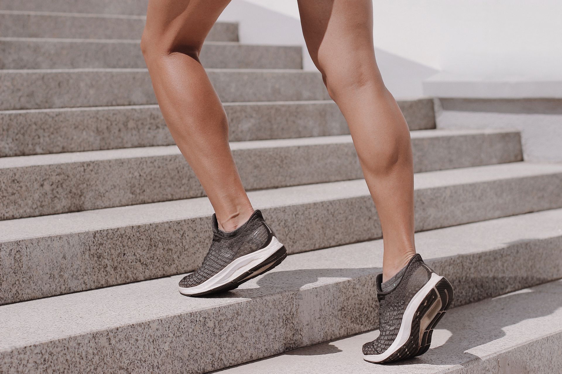 To be a strong runner, you need strong calves!