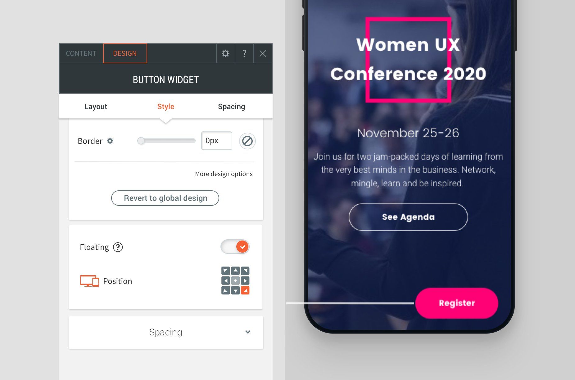 Floating Buttons - Increase Conversions with Buttons that Stick