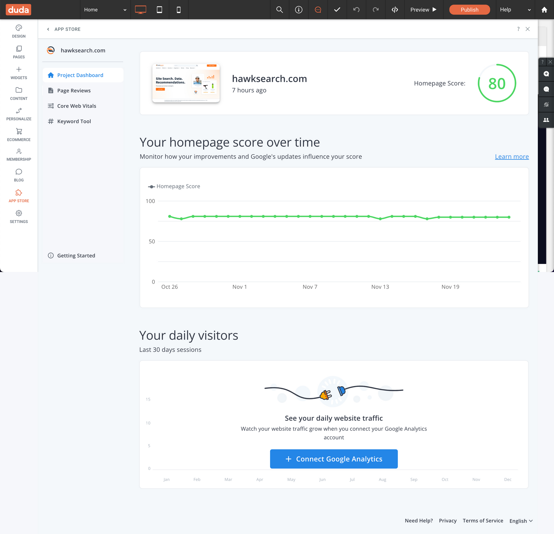 Say Hello to the Duda-WooRank App Integration